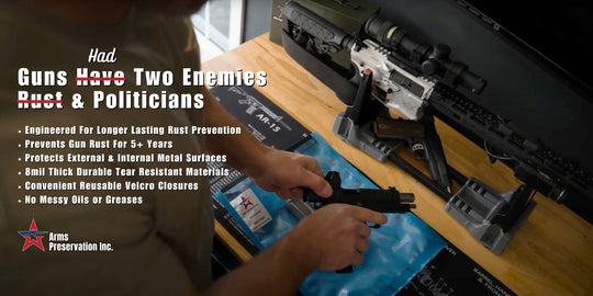 VCI Anti Rust Gun Storage Bags – Arms Preservation Inc