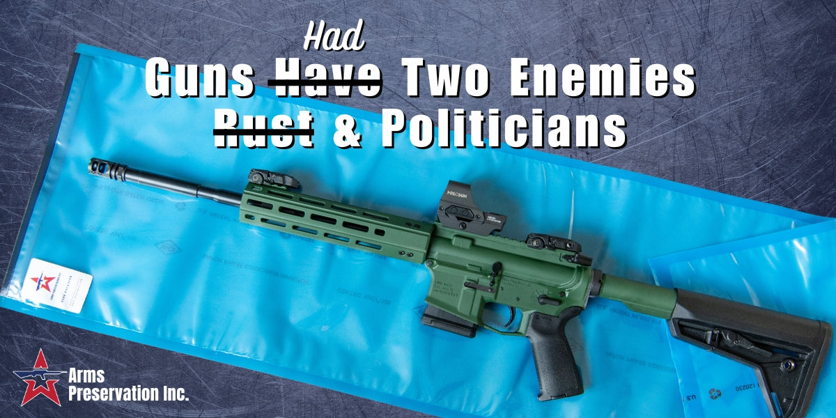 VCI Anti Rust Gun Storage Bags – Arms Preservation Inc